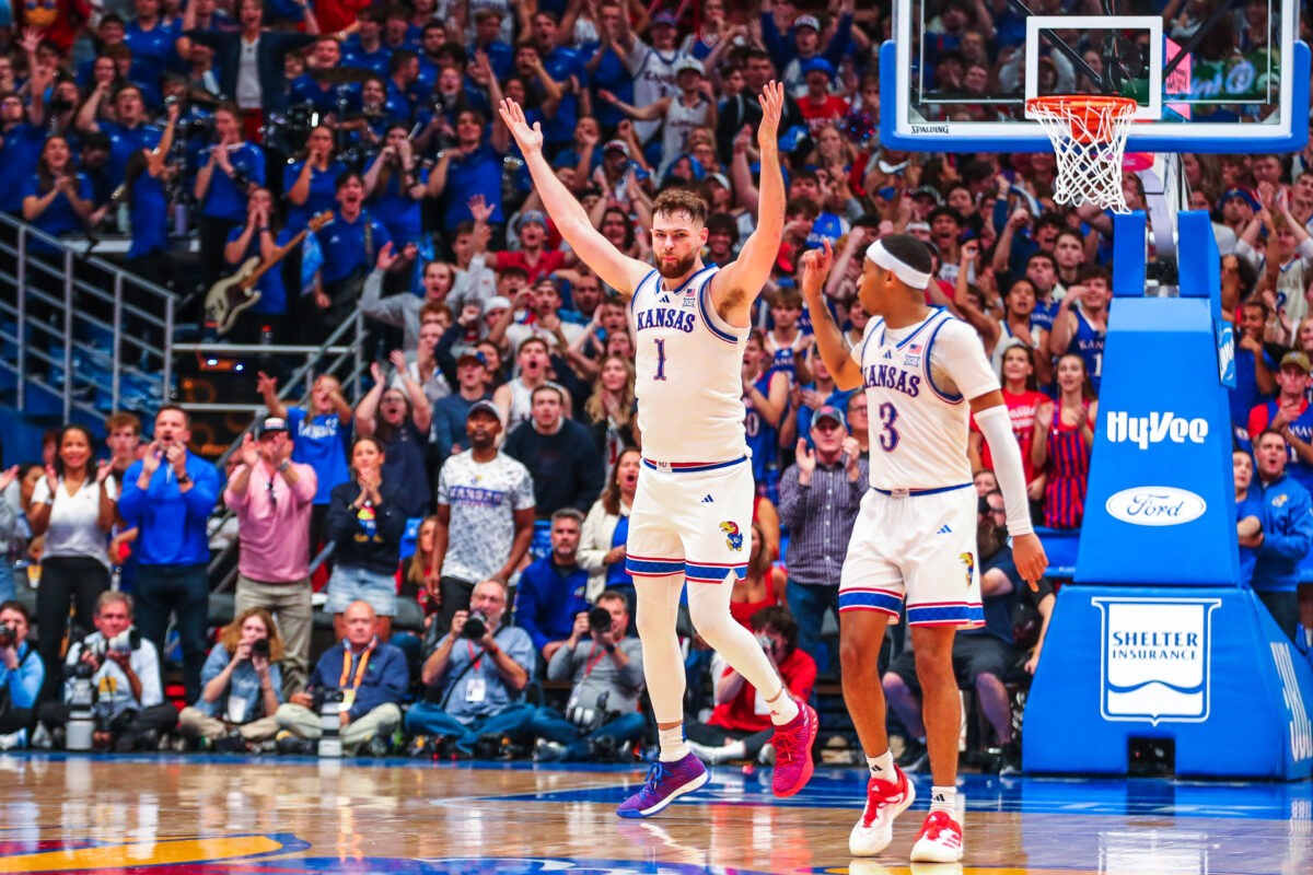 KU blows lead, still manages to take down UNC, 92-89 - KU Sports